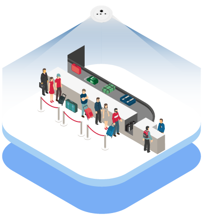 Airport Passenger Counting by V-Count