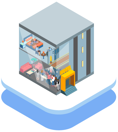 Hotel Visitor Counters & Analytics by V-Count