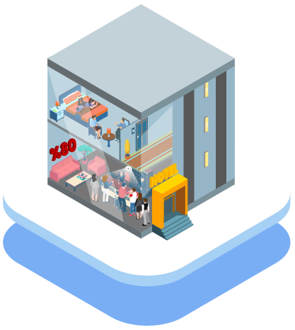 Hotel Visitor Counters & Analytics by V-Count