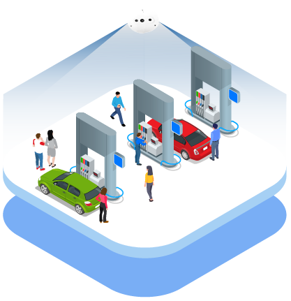 Gas Station Traffic Counting - V-Count