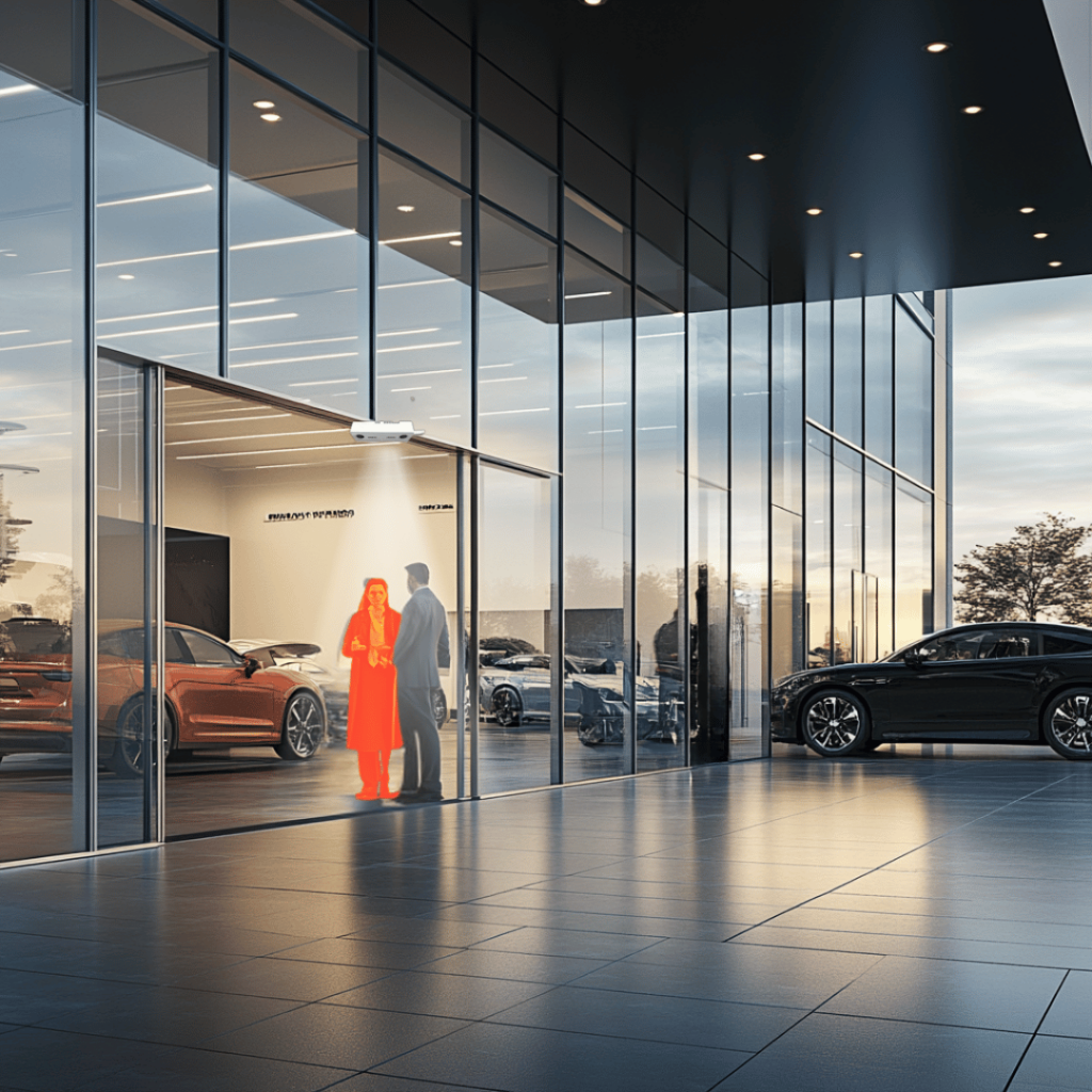 Car Showrooms - People Counting Solutions - V-Count